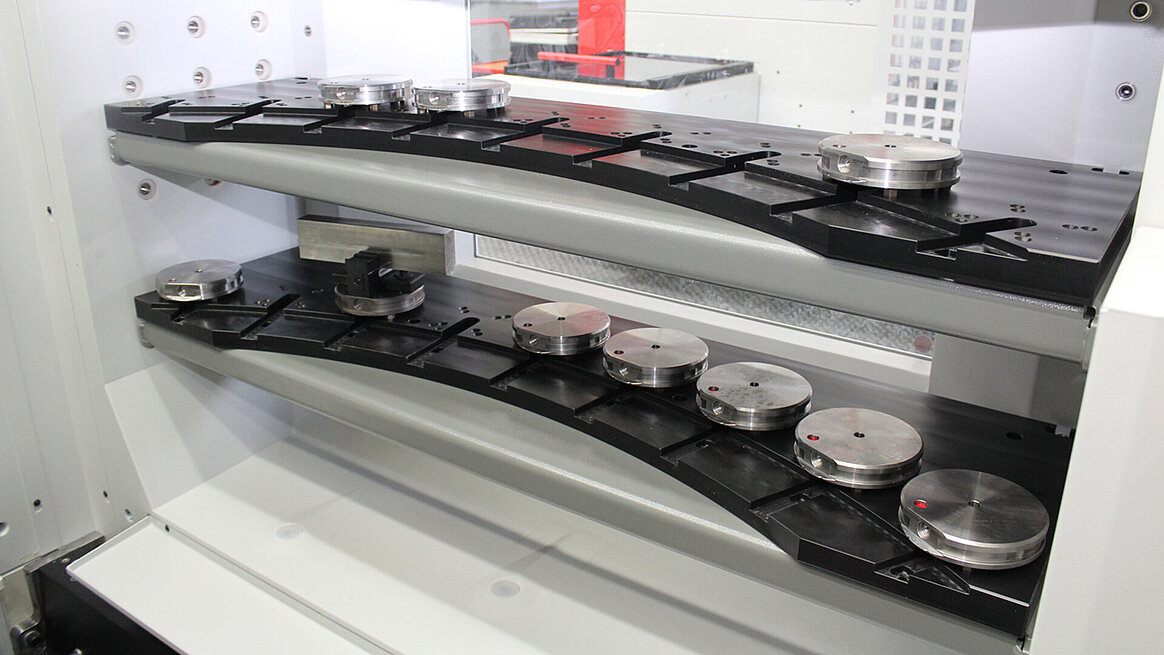 Hermle-Leibinger Systemtechnik GmbH 20 years of ultimate automation, Handling system HS flex