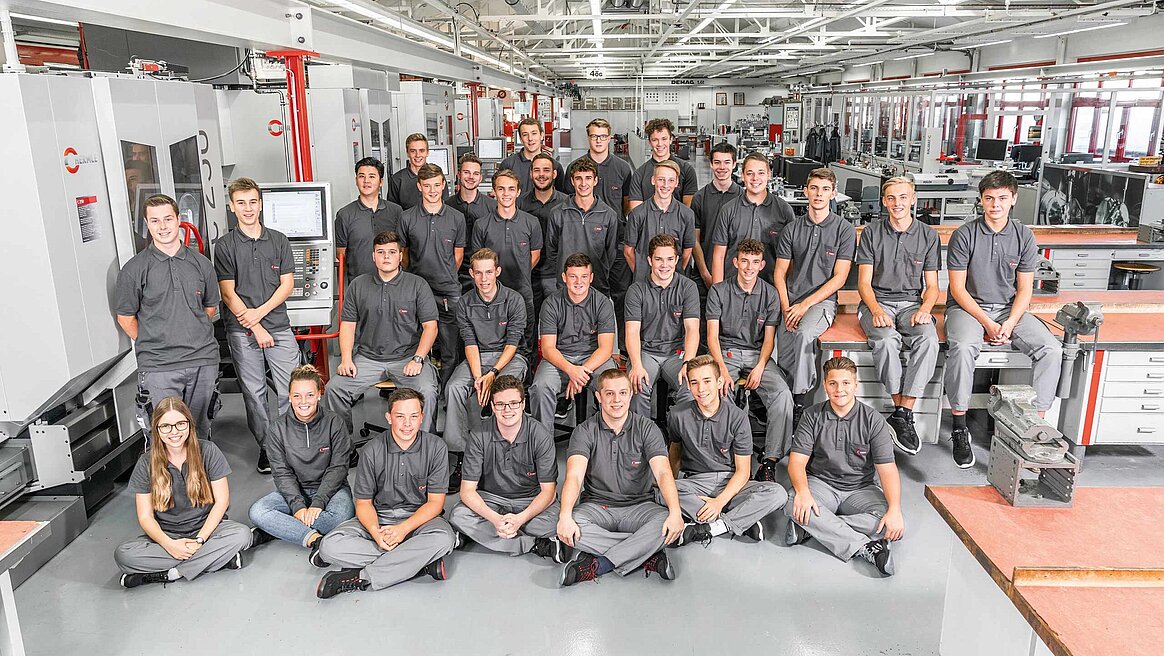 2019 hat Hermle die höchste Anzahl an Auszubildenden in der Firmengeschichte